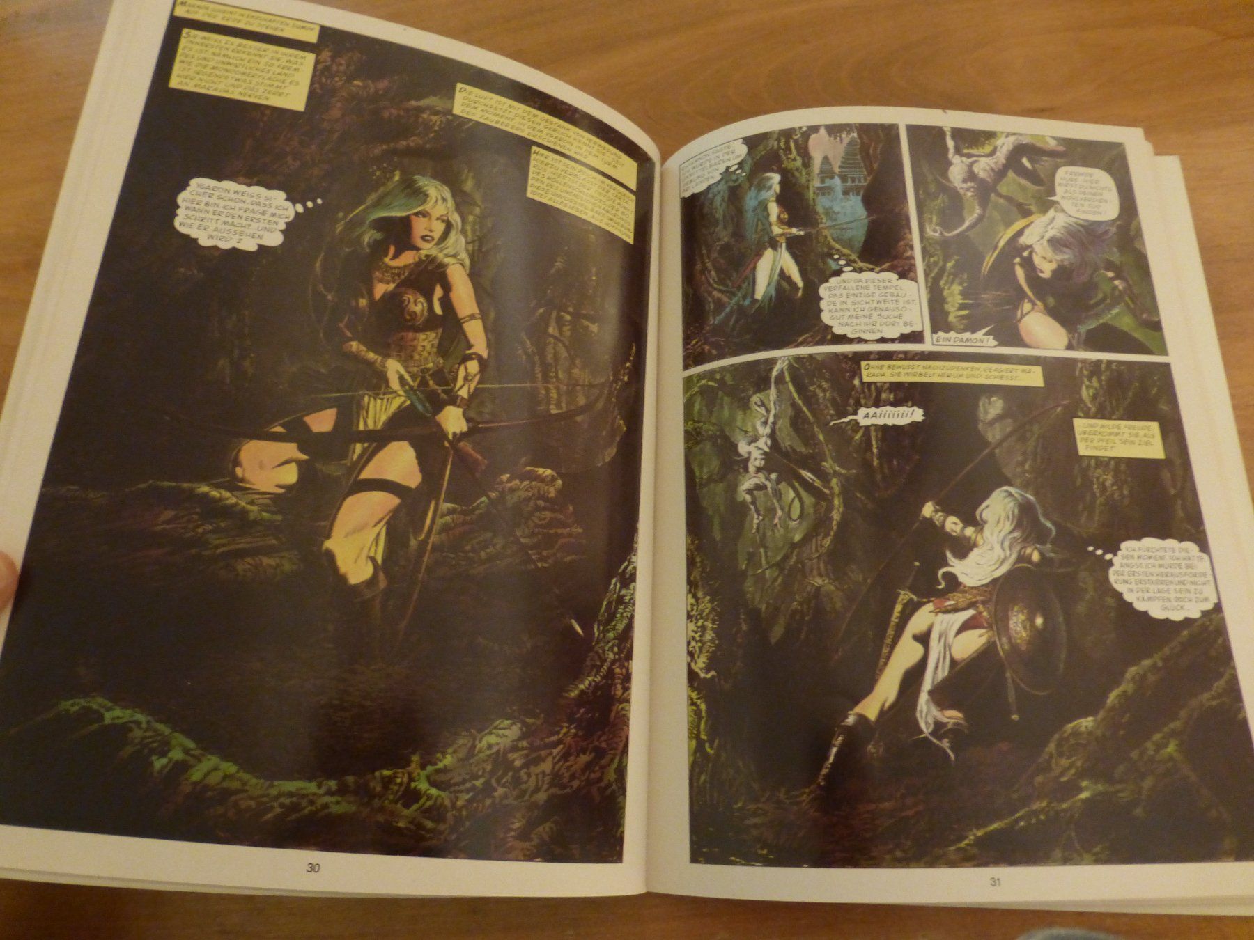 Marada die Wölfin Teil 1 und 2 Splitter Verlag John Bolton (Gebraucht ...