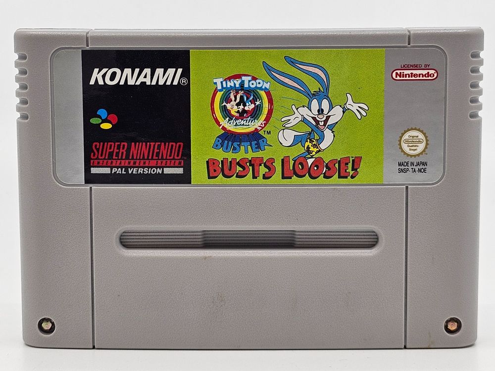 SNES Tiny Toon Adventures: Buster Busts Loose! OVP ab 1CHF | Kaufen auf ...