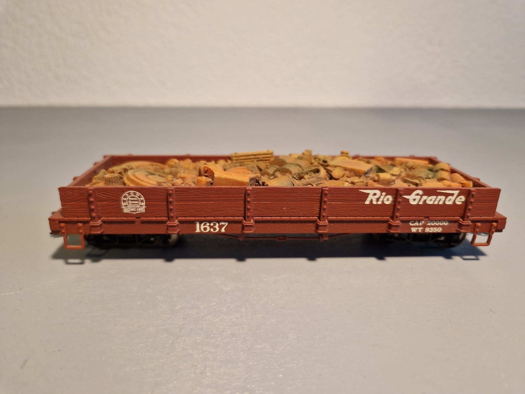 Bachmann Spectrum 0n30 / On30 Flat Car, D&RGW (Gebraucht) in ...