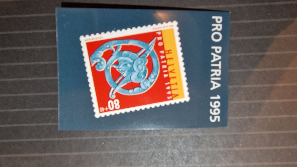 Livret Pro Patria 1995 oblitéré du jour (Gebraucht) in Lausanne für CHF ...