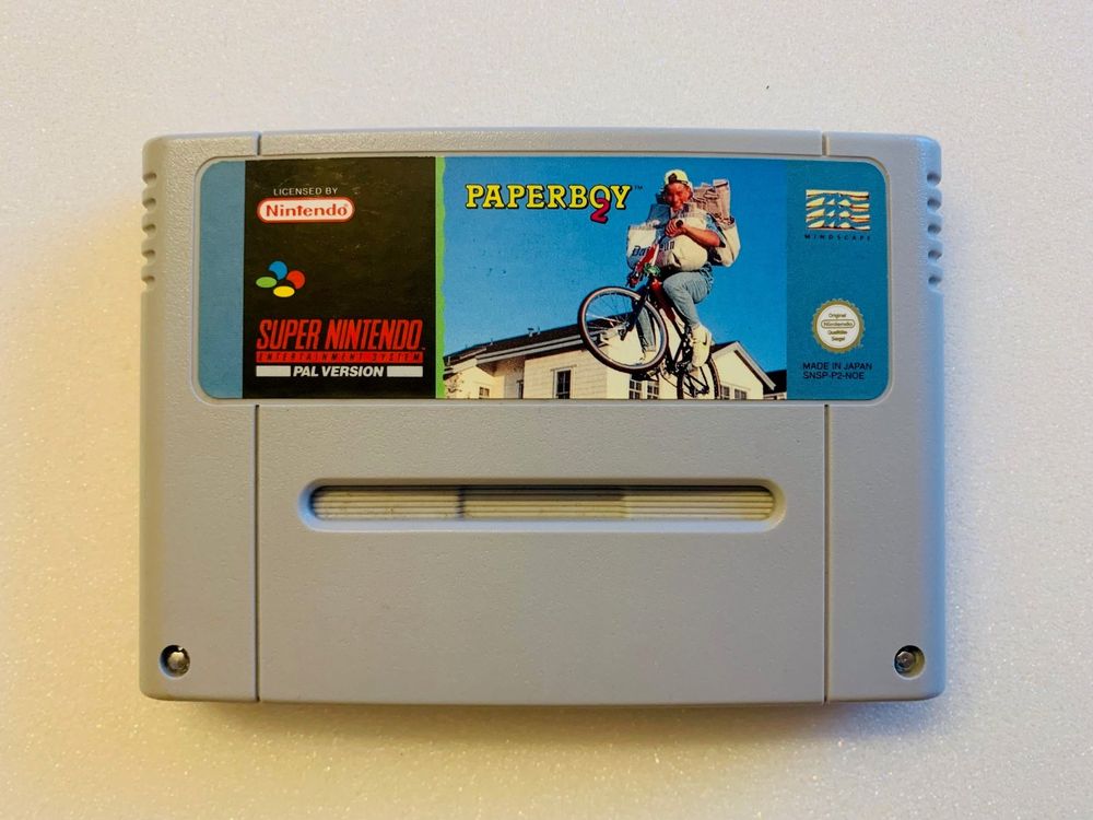 SUPER NINTENDO / SNES Spiel – Paper Boy 2 (Gebraucht) in Soyhières für ...