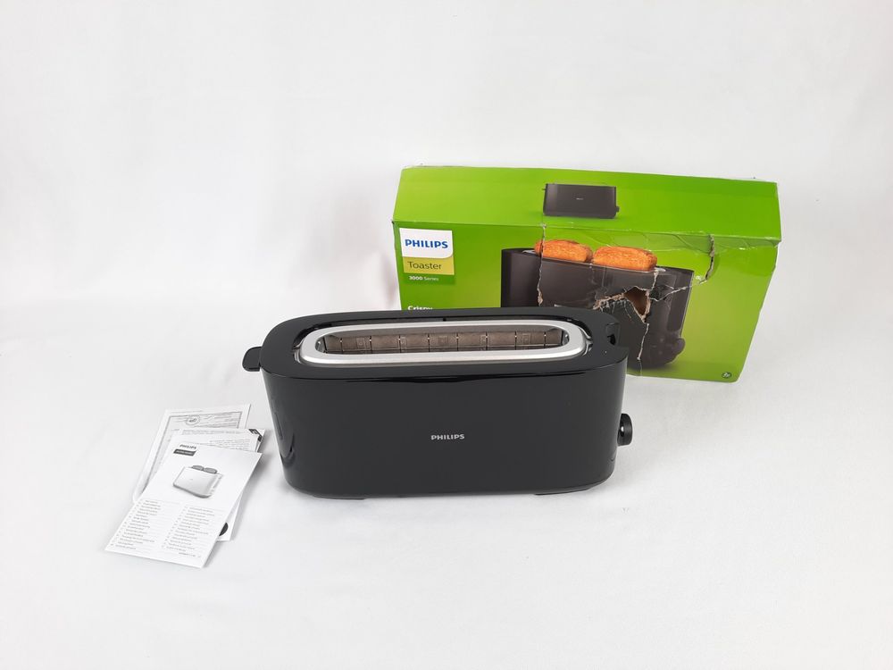 PHILIPS Daily Collection HD2590/90 Toaster (Neu (gemäss Beschreibung ...