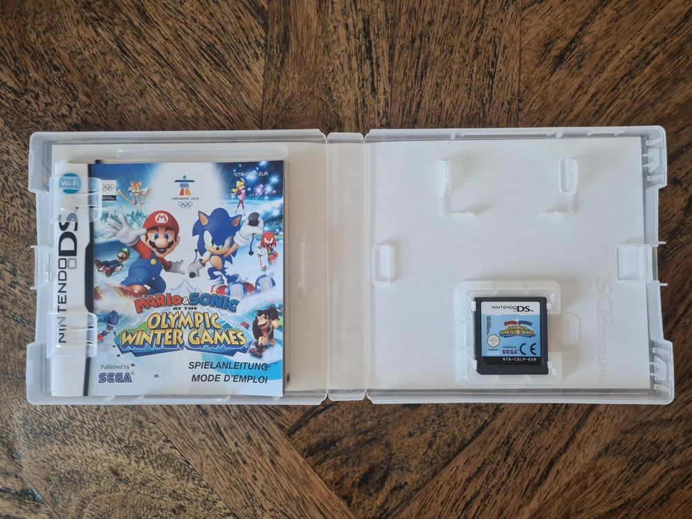Mario & Sonic At The Olympic Winter Games Nintendo DS OVP | Kaufen auf ...