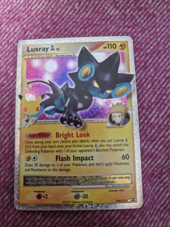 Luxray GL LV.X #109 Pokemon Celebrations | Kaufen auf Ricardo