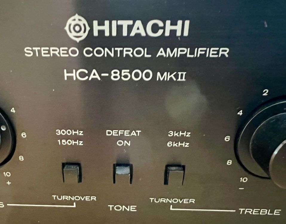 HITACHI Vorverstärker HCA-8500 MK II MC MM Phono Vorstufe (Gebraucht ...