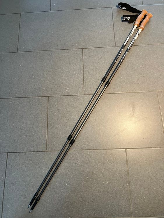 Exel Trekking Yeti C-as Stöcke, Carbon, max. Länge 140 cm (Neu (gemäss ...