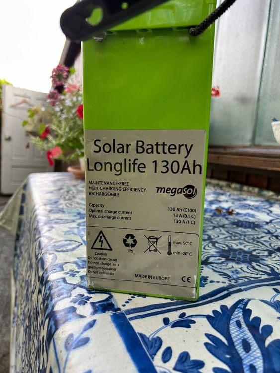 Megasol - Solar Battery Longlife 130AH (Gebraucht) in für CHF 90 – nur ...