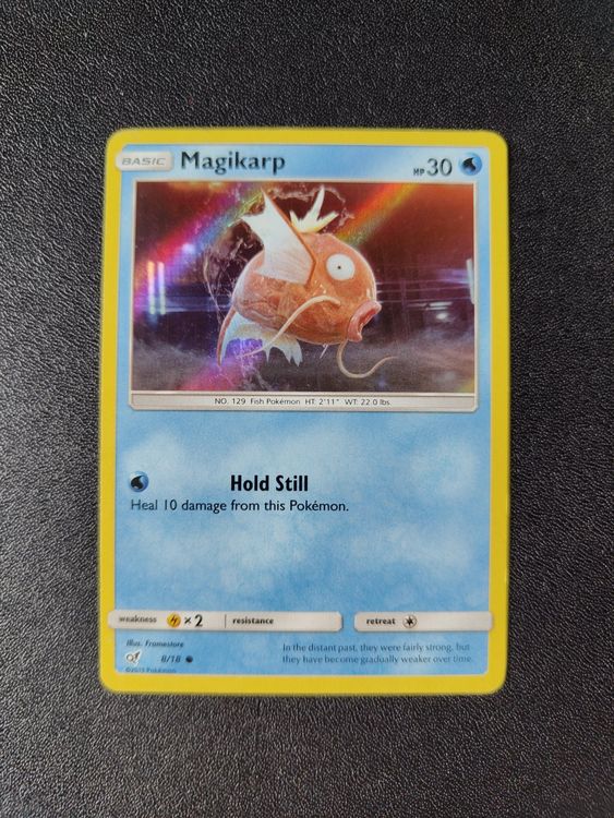 Magikarp 8/18 Holo RARE Pokémon Detective Pikachu 19 EN ab 1 (Gebraucht ...