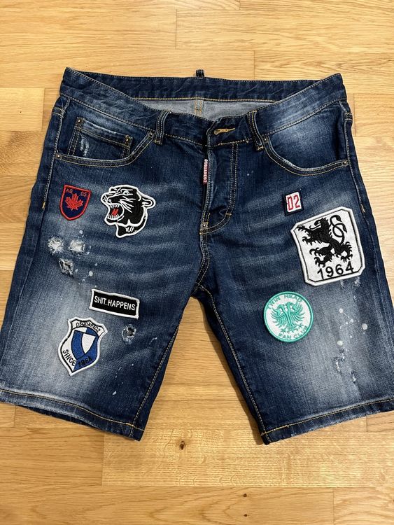 Dsquared Shorts mit Patches 100% Original | Kaufen auf Ricardo
