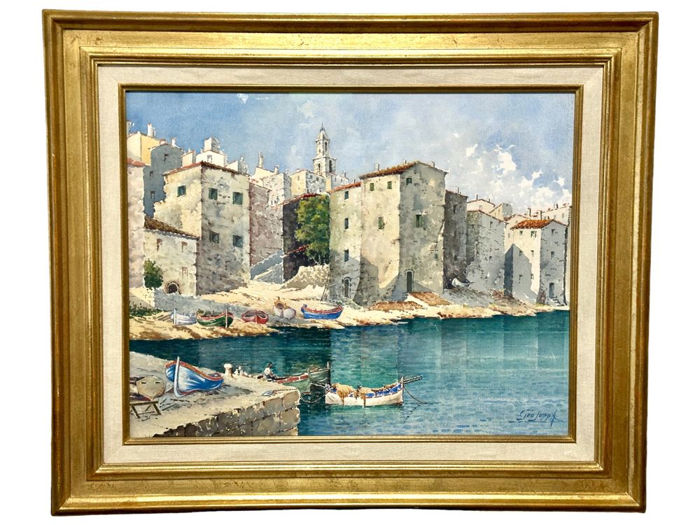 Géo JUPPA, XXème s. Aquarelle signée. Paysage marin (Gebraucht) in Morges für CHF 80 – mit ...