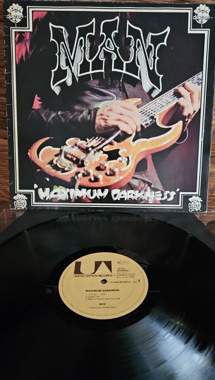 Vinyl Schallplatte Man Maximum Darkness 1980 (Gebraucht) in Bertschikon ...