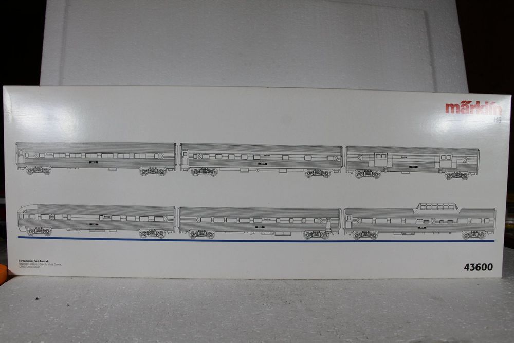 Märklin 43600 USA Amtrak Streamliner (Neu (gemäss Beschreibung)) in ...