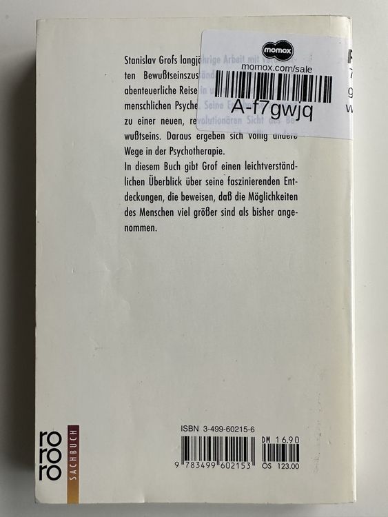 Die Welt der Psyche / Stanislav Grof | Kaufen auf Ricardo
