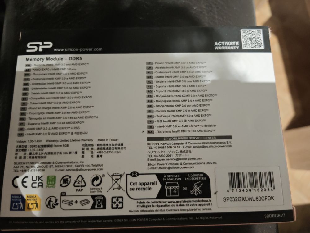 32 Gb RAM DDR5 6000 Mhz, neue, ungeöffnet, 2 Jahre Garantie (Neu und ...
