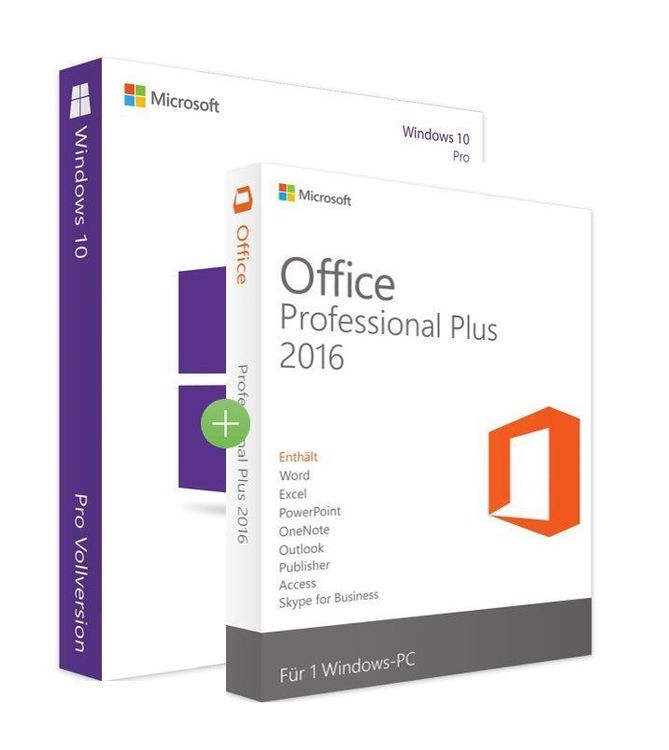 Windows 10 Pro + Office 2016 Prof. + | Kaufen auf Ricardo