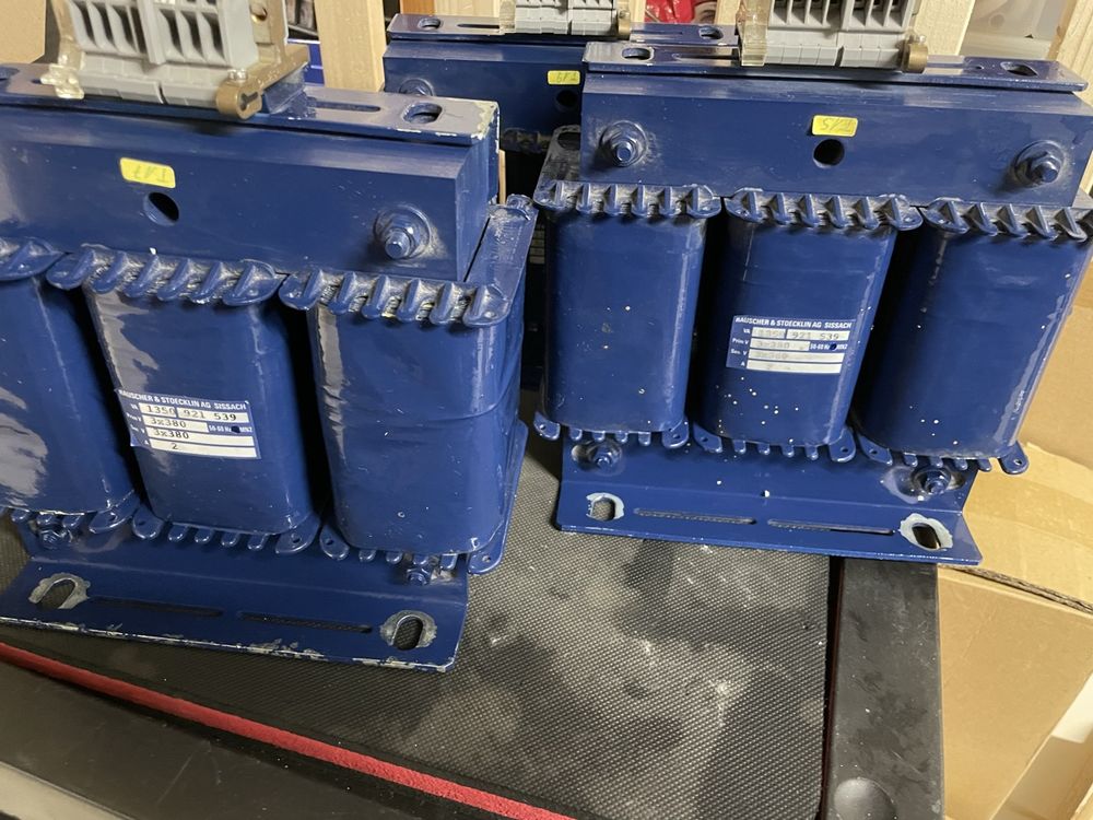 Drei Stück Block Transformer 3x380v / 1350VA (Gebraucht) in Riehen für ...