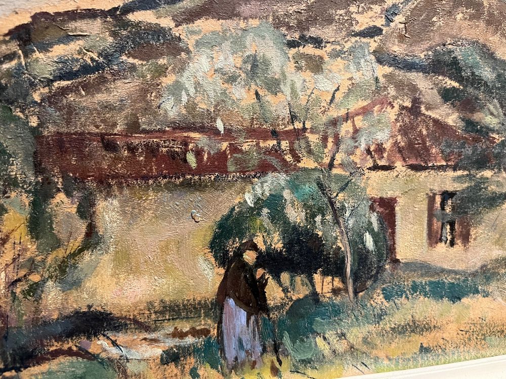 Walter HELBIG (1878-1968) - Frühes Ölgemälde! Tessin um 1910 (Gebraucht ...