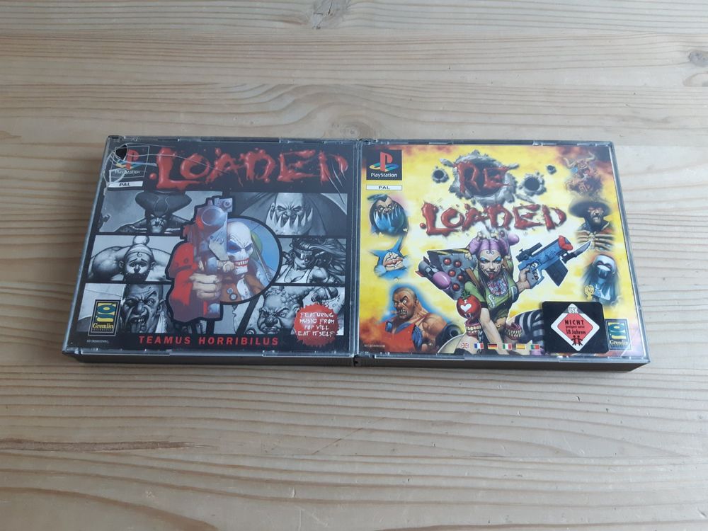 Loaded + Re-Loaded - 2 PS1 Spiele Set - Big Box Erstausgaben | Kaufen ...