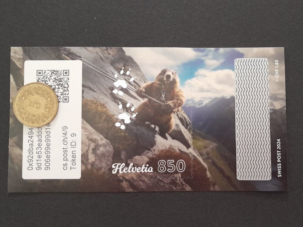Crypto Stamp 4 Token ID 9 (Gebraucht) in Allschwil für CHF 13.5 – mit ...