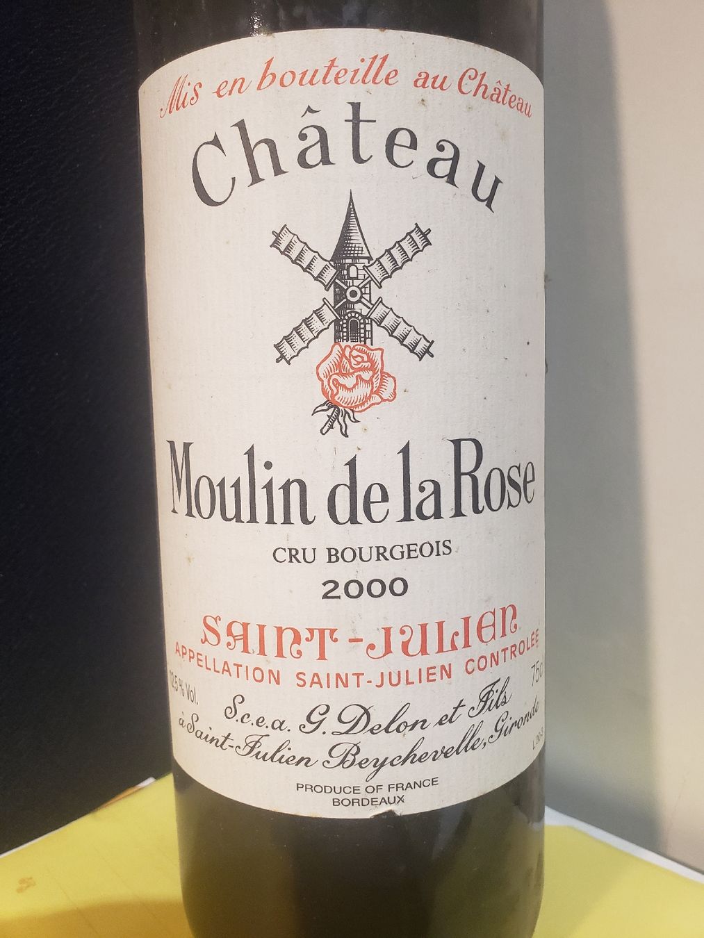 Château Moulin de la Rose 2000 St.-Julien (Neuf avec emballage d ...