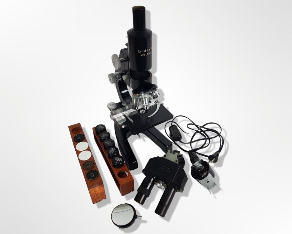 ERNST LEITZ WETZLAR Mikroskop 1950 (Gebraucht) in Suhr für CHF 40 – nur ...