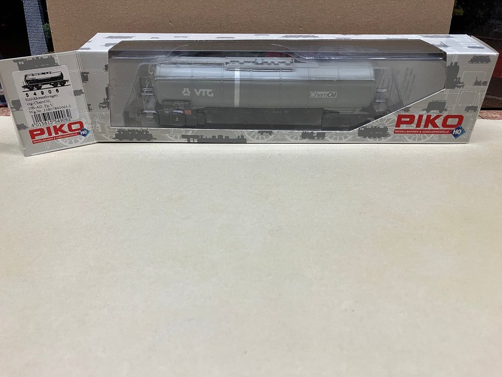 PIKO 54906 Knickkesselwagen "VTG-ChemOil" der DB-AG, H0 GS (Neu (gemäss ...