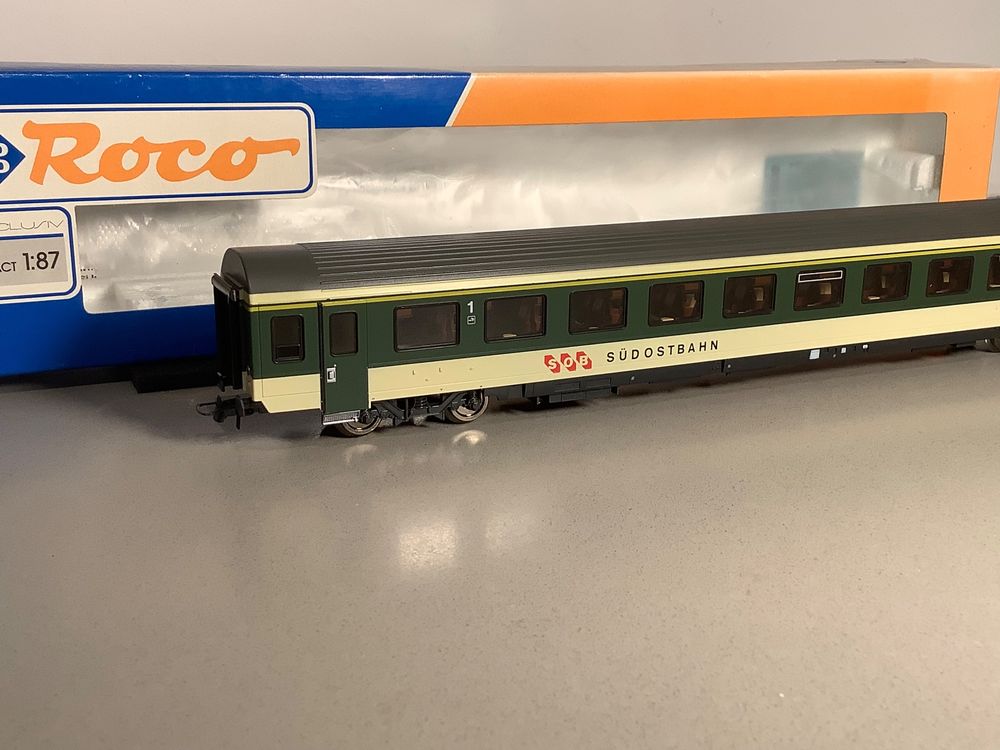 Roco 44968 SOB : 1. Kl Personenwagen EW IV WS (Gebraucht) in Bossonnens ...