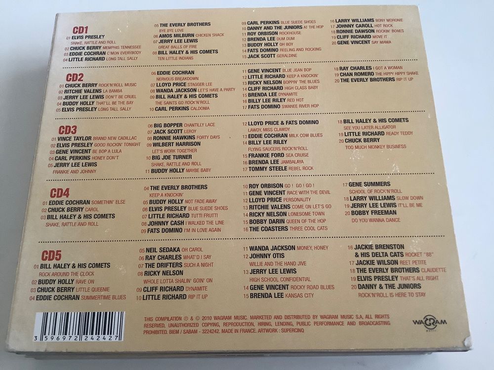 The Best of Rock & Roll / 5 CDs / 2010 / Digi | Kaufen auf Ricardo