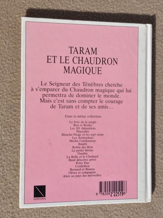 Taram et le chaudron magique - Petite bibliothèque Disney | Kaufen auf ...