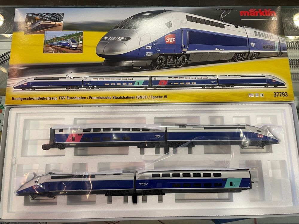 Märklin TGV Euroduplex 10-teilig zum Schnäppchenpreis (Neu und ...