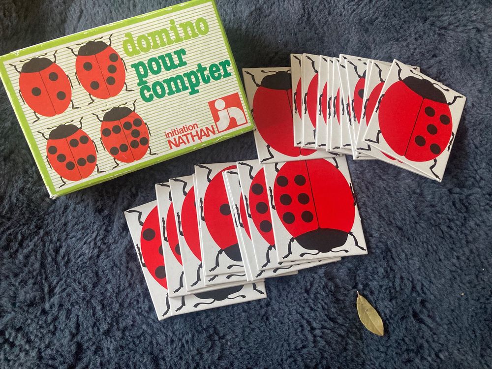 Domino coccinelle Nathan compter jeu enfants comp... (Gebraucht) in ...
