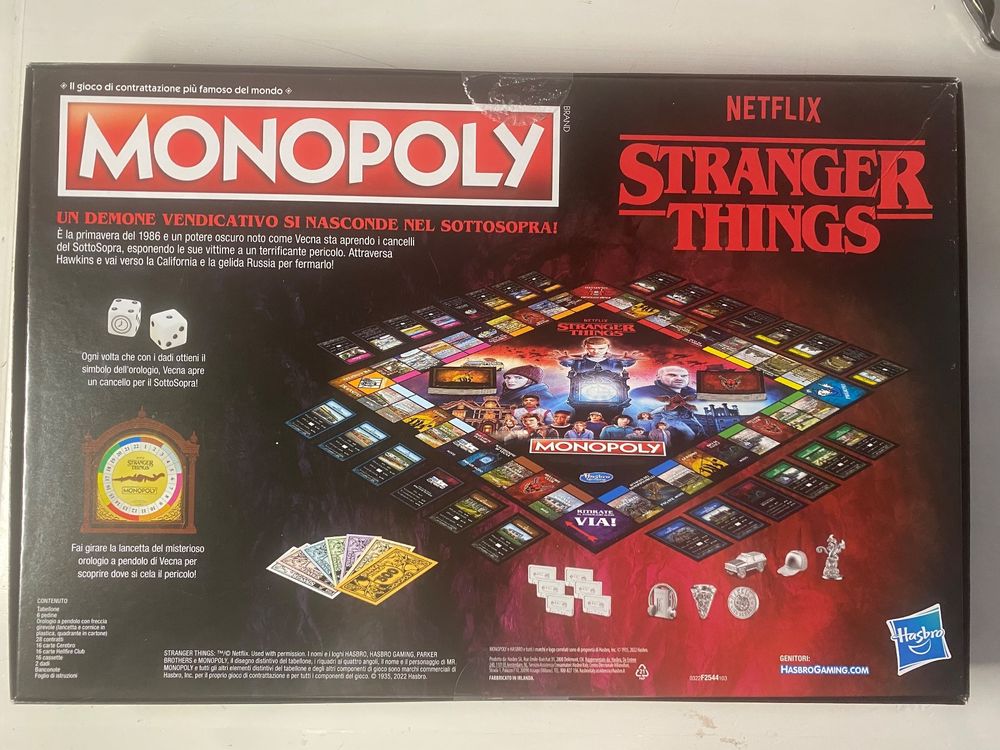 Stranger Things Monopoly (Neu (gemäss Beschreibung)) in Mettmenstetten für CHF 20 – nur Abholung ...