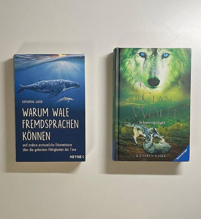 Bücher Bundle Warum Wale Fremdsprachen können Clan der Wölfe (Gebraucht ...