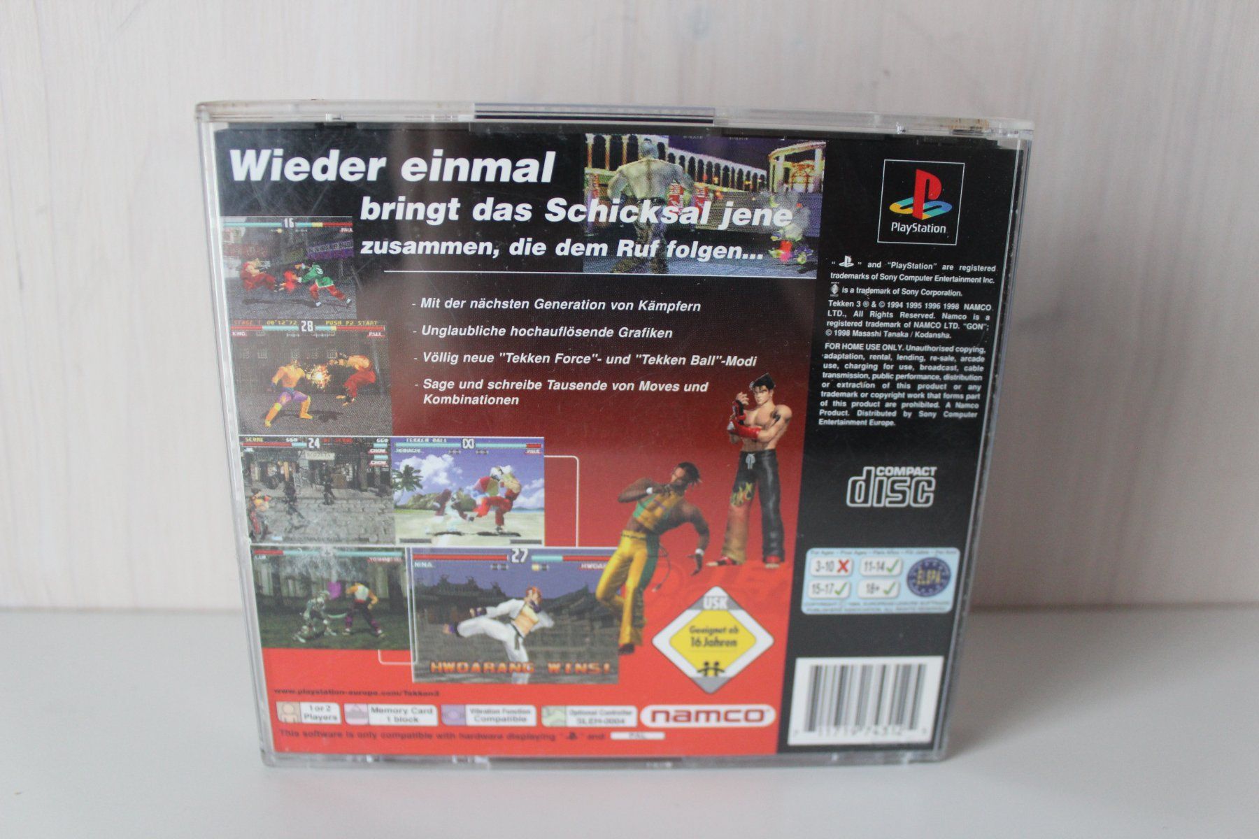 Tekken 3 - Sony PlayStation / PS / PS1 / CIB (Gebraucht) in Ebertswil ...
