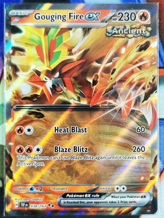 Pokemon Gouging Fire ex 038/162 Temporal Forces EN | Kaufen auf Ricardo