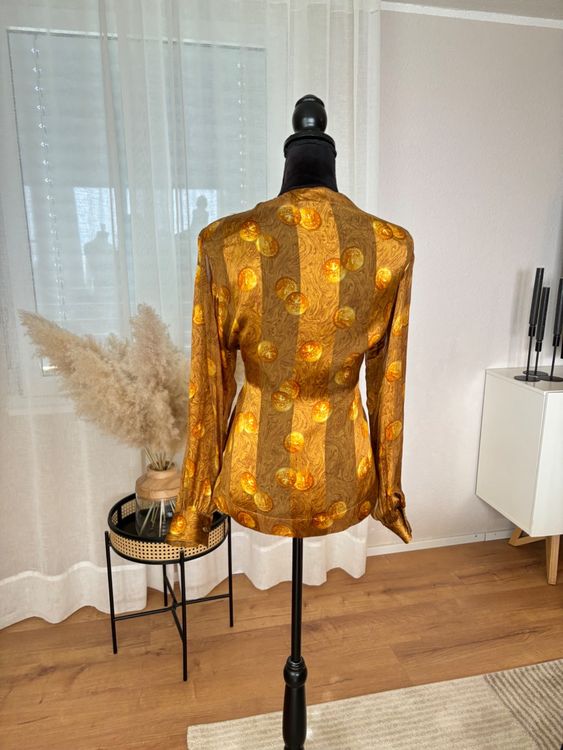 Mario Gucci Cecconi Bluse 100% Seide | Kaufen auf Ricardo