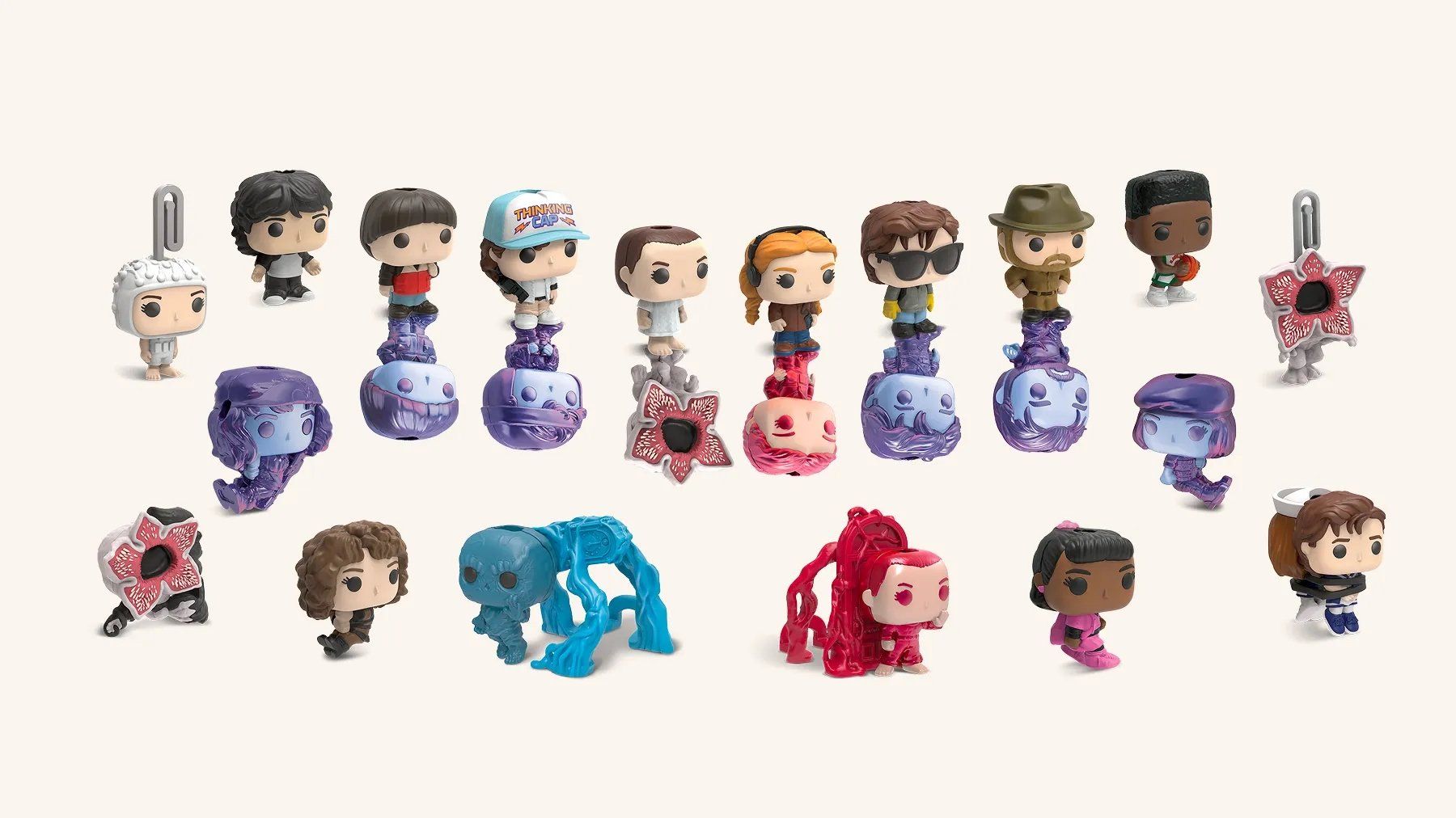 🔥 Stranger Things | Kinder Joy x Funko Pop | Komplett 🥚 (Neuf (Voir ...