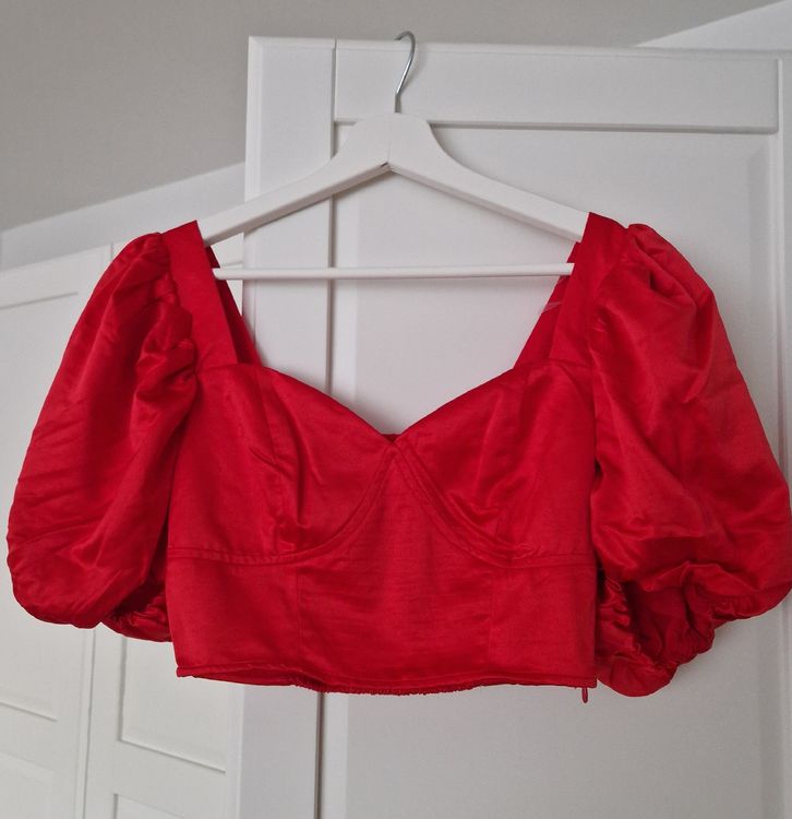 Neu - Puff Ärmel Crop Rop, Asos, Gr. S | Kaufen auf Ricardo