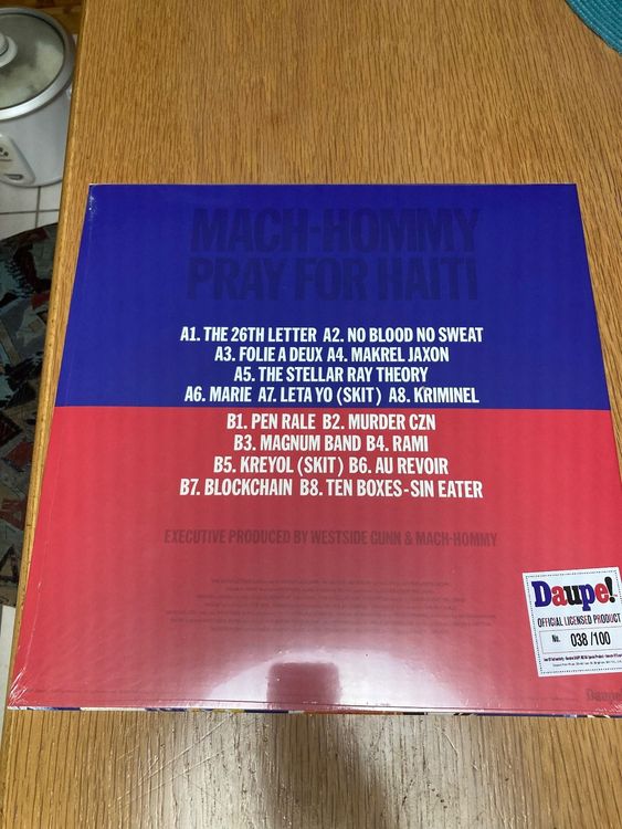 Mach-Hommy - Pray For Haiti (Splatter Vinyl [38/100]) | Kaufen auf Ricardo