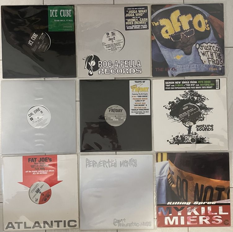 Hiphop & Rap vinyl Sammlung (Gebraucht) in Kloten für CHF 90 – mit ...