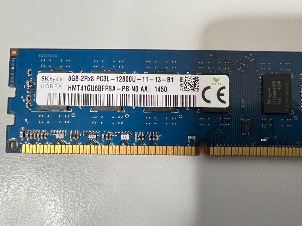 Hynix HMT41GU6BFR8A-PB 8GB PC3L-12800U-11-13-B1 2Rx8 1600MHz | Kaufen ...
