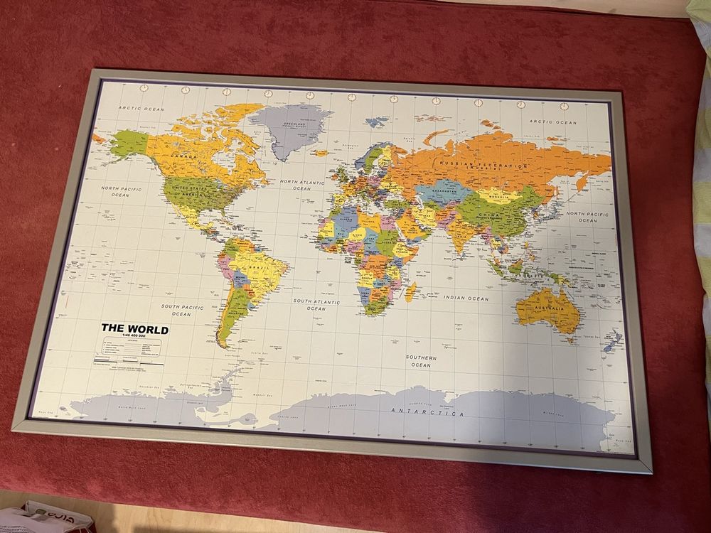 Weltkarte Kaufen Auf Ricardo