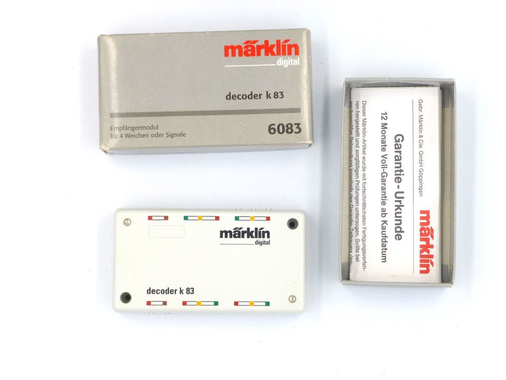 Decoder k 83 Märklin 6083 (2) (Gebraucht) in Affoltern am Albis für CHF ...