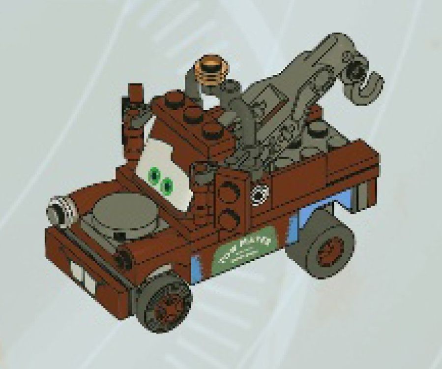 LEGO® 8487 Cars 2 - nur der Abschleppwagen 'Tow Mater' | Kaufen auf Ricardo