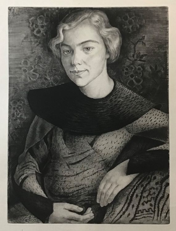 Gregor RABINOVITCH (1884-1958) Radierung (Gebraucht) in Root für CHF ...