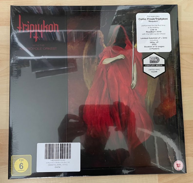 Triptykon Requiem Live At Roadburn 2019 Clear Vinyl Band Ed (Gebraucht ...