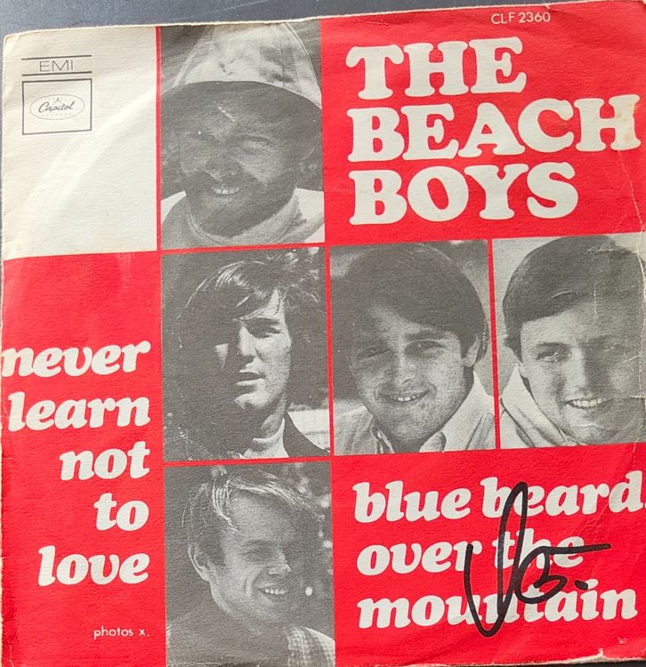 Vinyl Single Beach Boys - Never Learn Not To Love (Gebraucht) in ...