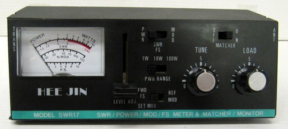 Hee Jin Model SWR17 - Power Mod Fs Meter & Matcher Monitor (D'occasion ...
