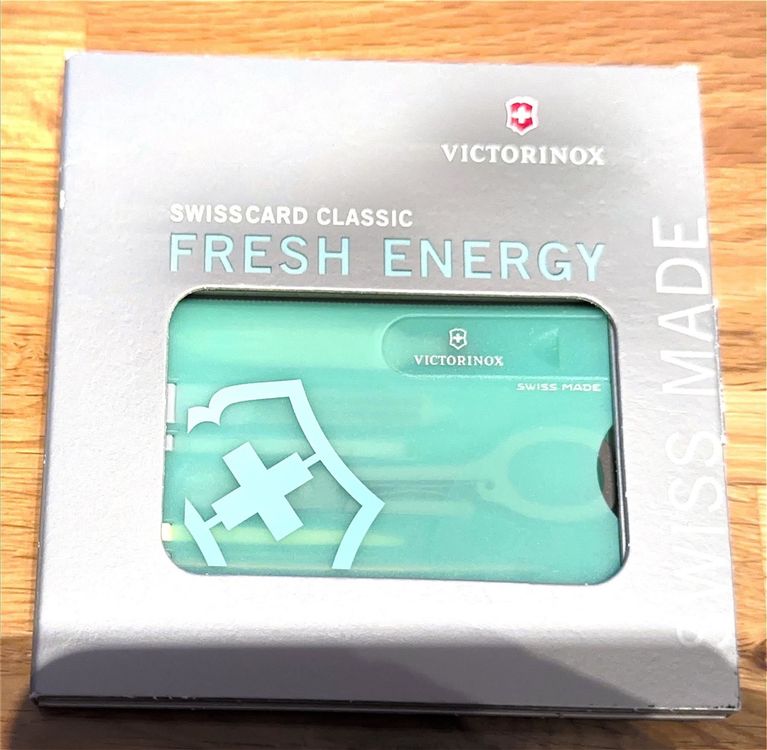 SwissCard Classic Fresh EnergyVICTORINOX | Kaufen auf Ricardo