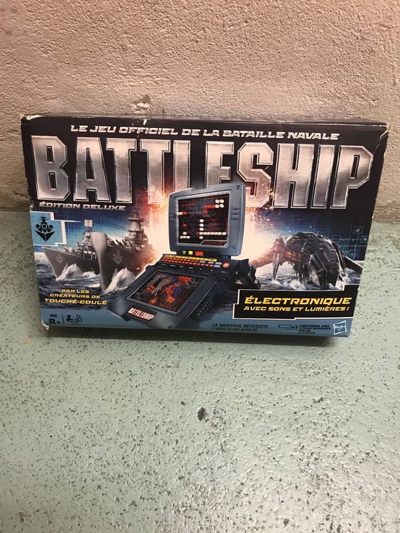 Jeu de la bataille navale (Battleship Édition Deluxe) (Gebraucht) in ...